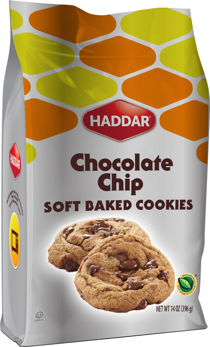 Cookies Soft Chocolate Chip 10.5Oz Haddar - Kayco