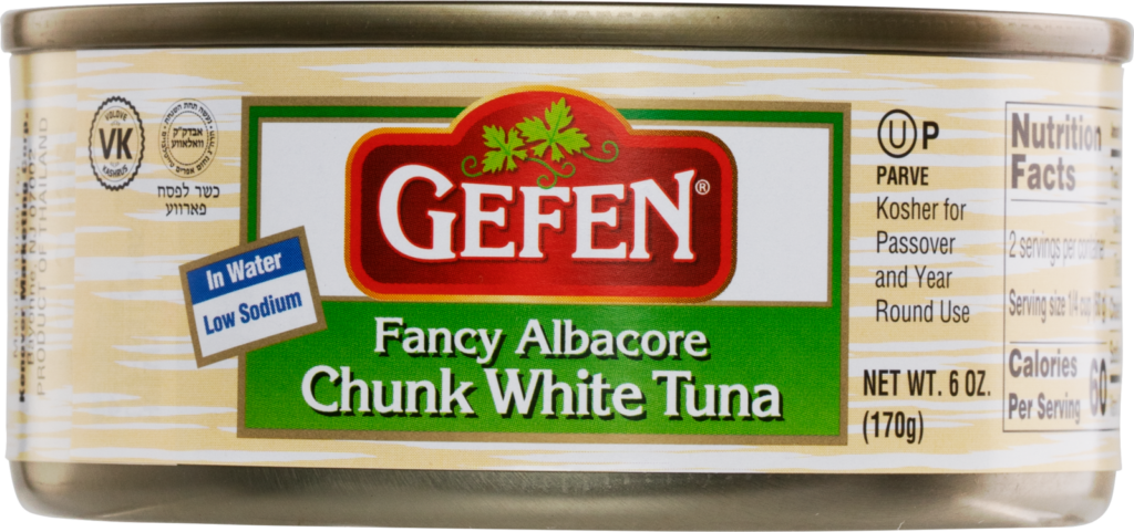 Tuna Chunk White Diet 6Oz Gefen (P) Eoe - Kayco