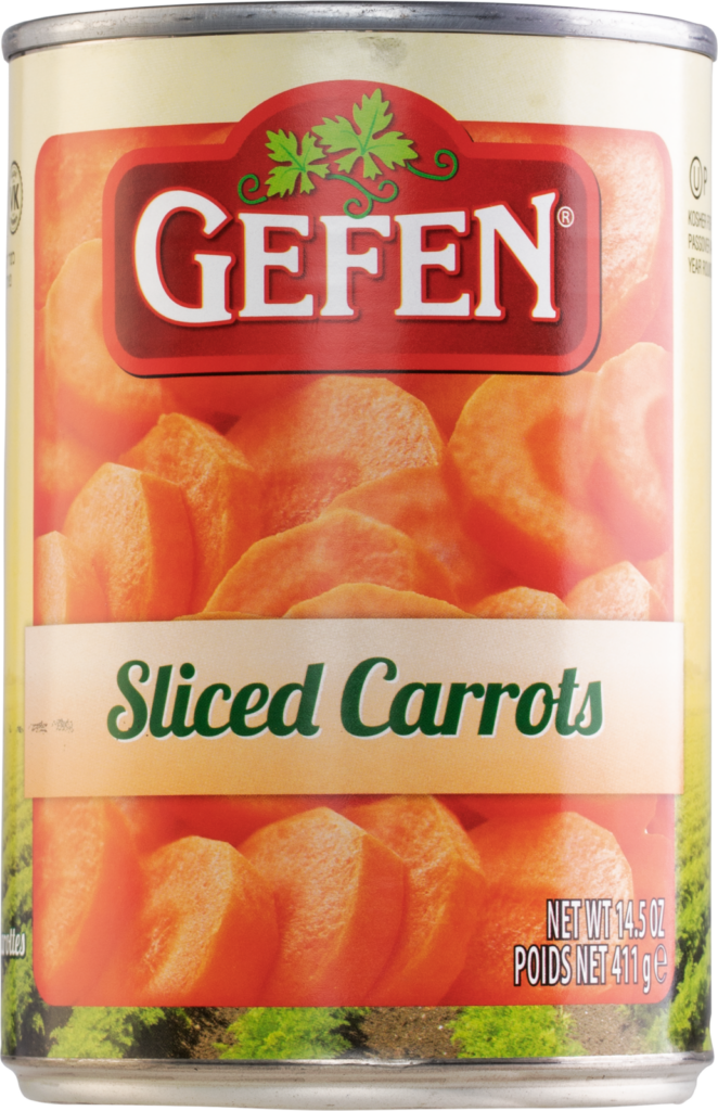 Carrots Sliced 14.5Oz Gefen - Kayco