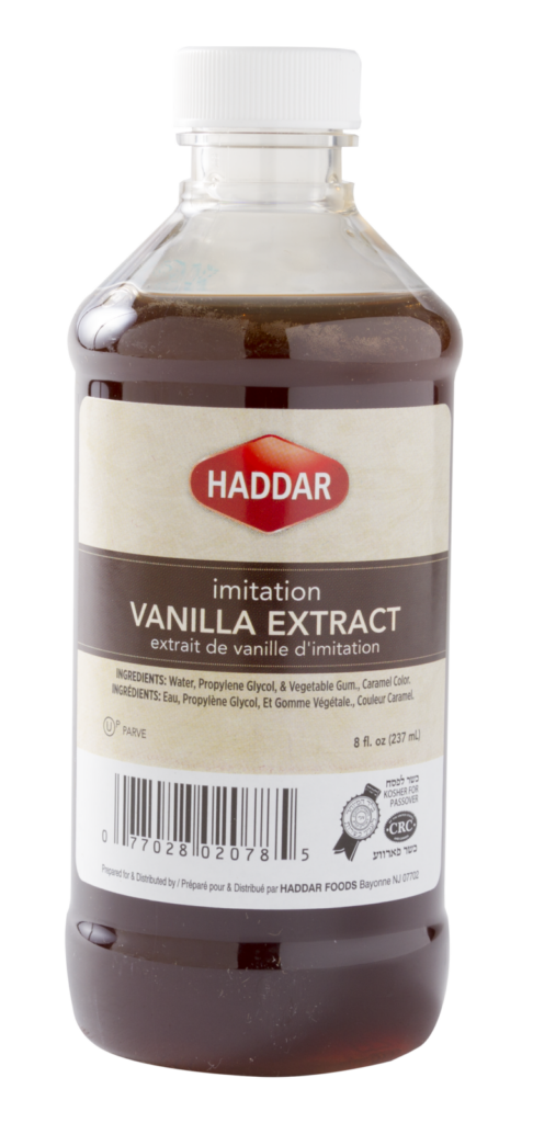 Extract Imitation Vanilla 8Oz Haddar (P) - Kayco