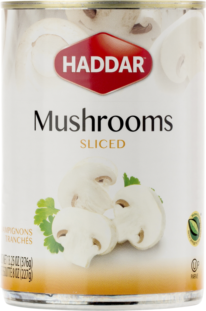Mushrooms Sliced 8Oz Haddar - Kayco